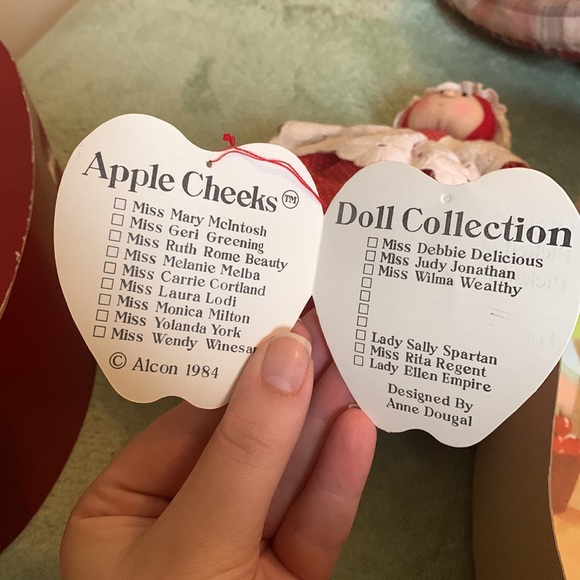 Apple Cheeks | Other | Apple Cheeks Lady Sally Spartan Collectible Doll ...